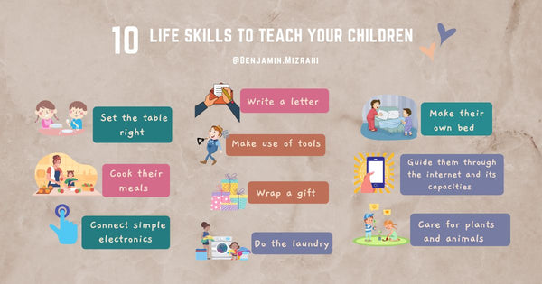 LIFE SKILLS TO TEACH YOUR CHILDREN - Benjamin Mizrahi